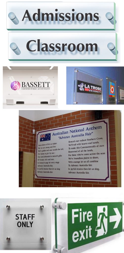 acrylic-signs-1-edusign - Edusign: School Banners, Flags, Signs & More