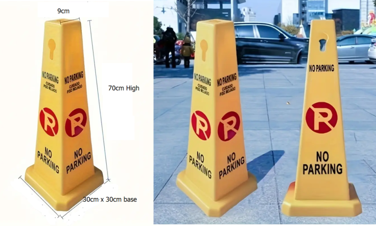 school no parking cones - Edusign: School Banners, Flags, Signs & More